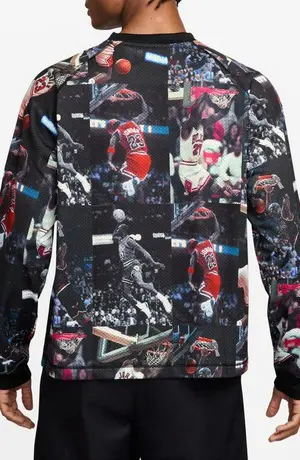 JORDAN Michael's Flight Oversized Jersey Sweatshirt
