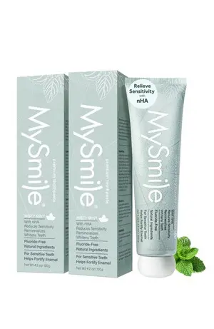 MYSMILE Nano-hydroxyapatite Toothpaste For Sensitive Teeth - Green