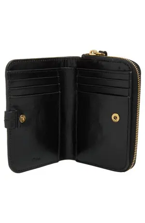 Chloé Alphabet Shiny Bifold Wallet