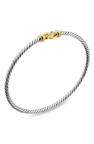 David Yurman Micro Cable Flex Buckle Bracelet