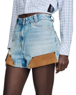 Sandro Denim Shorts