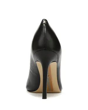 Sam Edelman Hazel Pointed Toe High-heel Pumps - Black Leather