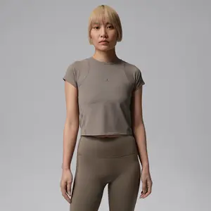 JORDAN Sport Flightweight Dri-fit Short-sleeve Top - Grey