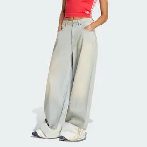 Adidas Wide Leg Jeans For Women