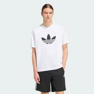 Adidas Adicolor Trefoil Tee - White / Black