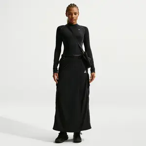 Nike Wildsee" Base Layer Long-sleeve Top - Black