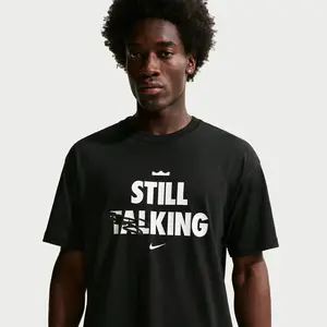 Nike Lebron "shut Up And Dribble" Basketball T-shirt - Black