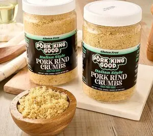 PORK KING GOOD Sh3/2 Set Of Jars Pork Rind Crumbs - One-color