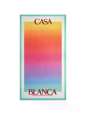 Casablanca Glass Gradient Logo Square Towel Yellow
