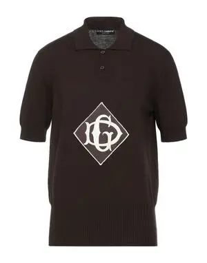 Dolce & Gabbana Polo Collar Knit Sweater