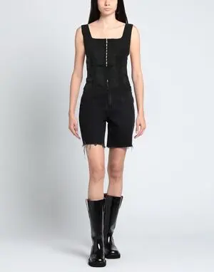 MARINE SERRE Cotton, Viscose And Elastane Corset Top