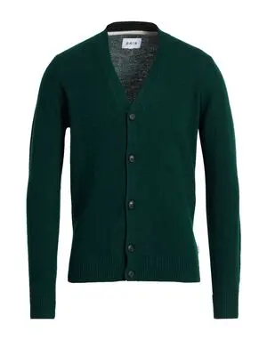 BERNA Dark Wool Polyamide Cardigan