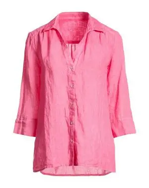 120% Lino 3/4 Sleeve Tops