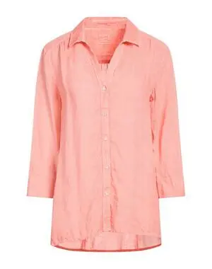 120% Lino Linen Shirt - Salmon Pink