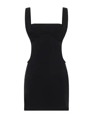 Black Mini Dress with Pockets