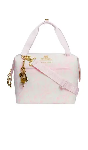STANLEY X Loveshackfancy The -day Julienne Mini Cooler 7.4qt In Pink - Coquette Bow Chantilly