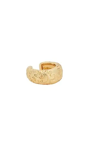 PETIT MOMENTS Sigil Ear Cuff - Gold
