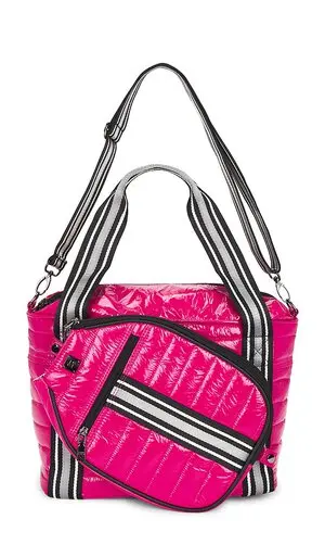 THINK ROYLYN Ace Of The Court Pickleball Bag - Glossy Fuchsia