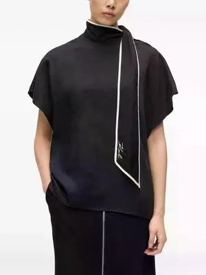 Karl Lagerfeld Tie-detail Blouse