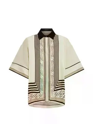 Karl Lagerfeld Pointed Collar Shirts For Women