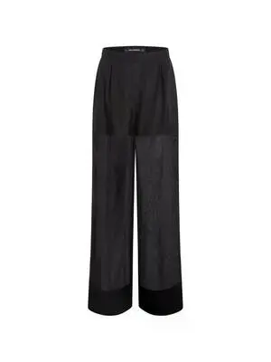 Karl Lagerfeld Frill Pants For Women