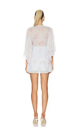 LoveShackFancy Auralie Dress - Blue