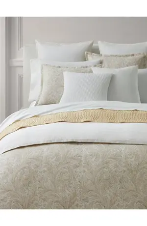 Ralph Lauren Marah Paisley Cotton Percale Comforter & Sham Set - True Cream