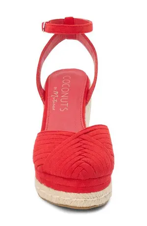 Matisse Becca Wedge Sandal - Red
