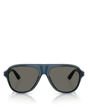 Oliver Spencer Aviator Sunglasses, 57mm