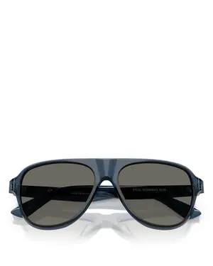 Oliver Spencer Aviator Sunglasses, 57mm