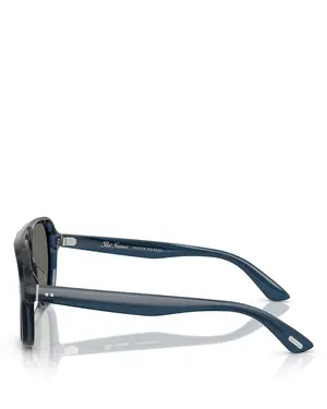 Oliver Spencer Aviator Sunglasses, 57mm