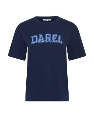 Gerard Darel Melly Varsity T-shirt - Navy