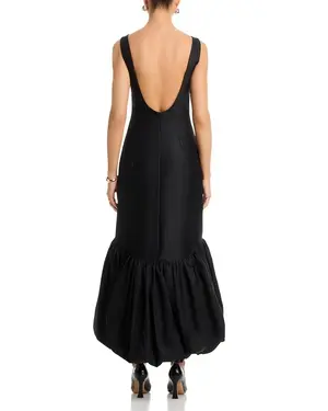 RÓHE Voluminous Peplum Dress