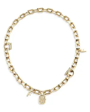 FERRAGAMO Charm Necklace Watch 16.6mm - Gold