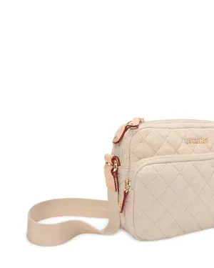 Mz Wallace Small Metro Camera Bag Ii - Buff/gold