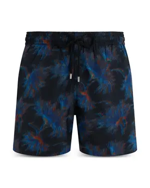 Vilebrequin X Maison Bucol Kyoto Printed Swim Shorts - Black