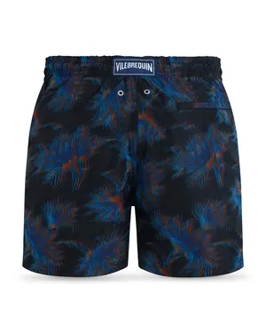 Vilebrequin X Maison Bucol Kyoto Printed Swim Shorts - Black