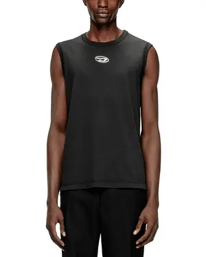 DIESEL® Logo Graphic Tank Top - Black