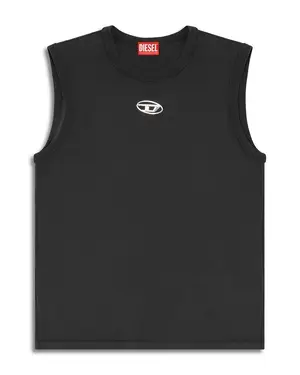 DIESEL® Logo Graphic Tank Top - Black