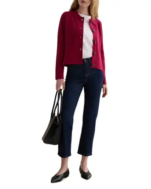 HOBBS LONDON Mia Jacket - Beetroot Pink