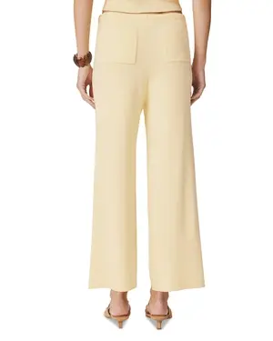 Splendid Christa Crop Sweater Pants - Honeysuckle
