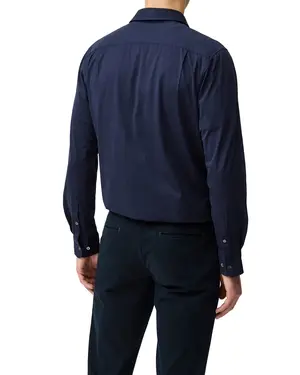 Rodd & Gunn Ascot Park Long Sleeve Slim Fit Shirt - Ink