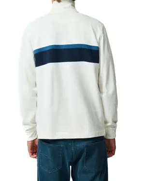 Rodd & Gunn Chesterfield Quarter-zip Sweatshirt - Bone