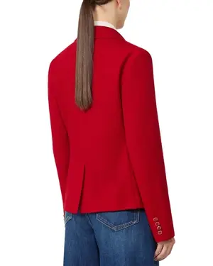 Max Mara Mstemiro Blazer - Red
