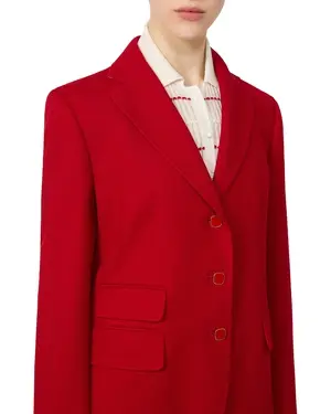 Max Mara Mstemiro Blazer - Red