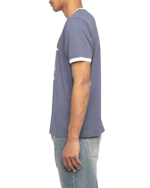 Zadig&Voltaire Woody Logo Ringer T-shirt - Storm