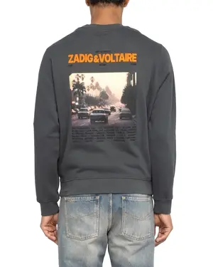 Zadig&Voltaire Logo Crewneck Sweatshirt