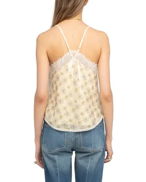 Zadig&Voltaire Christy Sequinned Camisole - Vanille