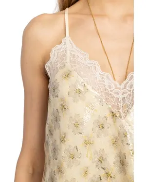 Zadig&Voltaire Christy Sequinned Camisole - Vanille