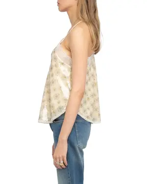 Zadig&Voltaire Christy Sequinned Camisole - Vanille